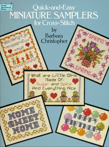 Quick and Easy Miniature Samplers for Cross Stitch : Amazon.eg