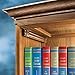 9” Barrister Bookcase Door Slides (1 Pair) – Durable Brown Metal Slides ...