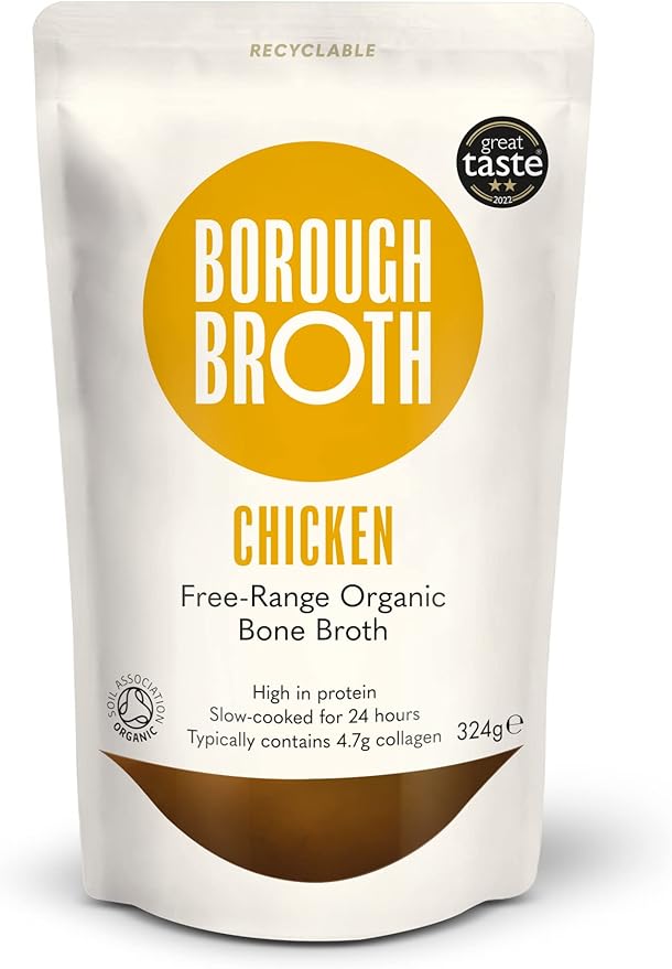 Chicken Bone Broth by Borough Broth • 24hr Slow-Cooked, Fresh, Organic ...