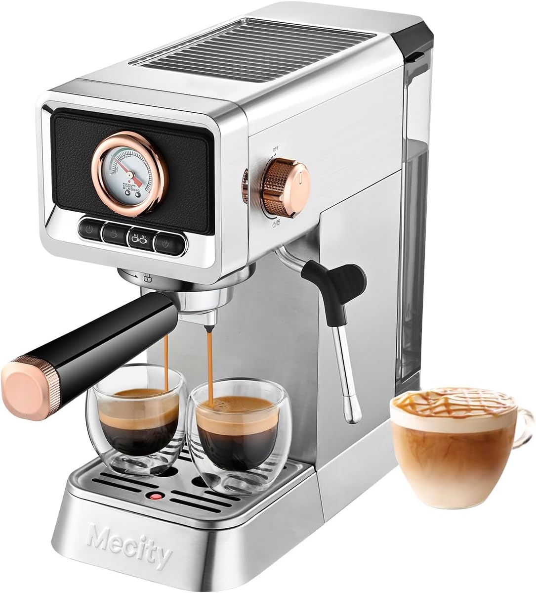Amazon.com: Sparkfire Espresso Machine Coffee Makers 20 Bar,Stainless ...
