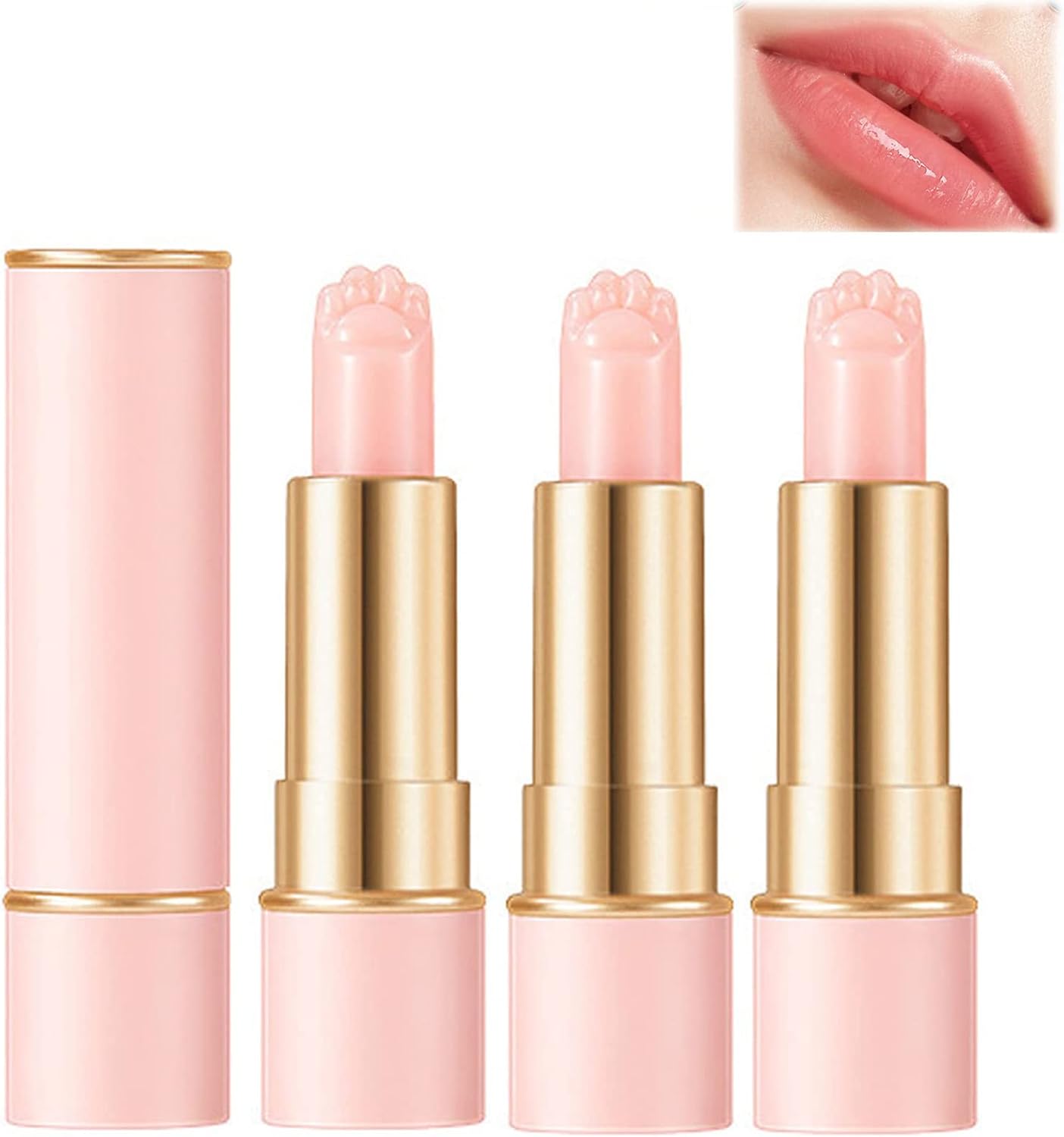 Amazon.com : MQSHUHENMY Lippo Thermochromic Lip Balm, Color Changing ...