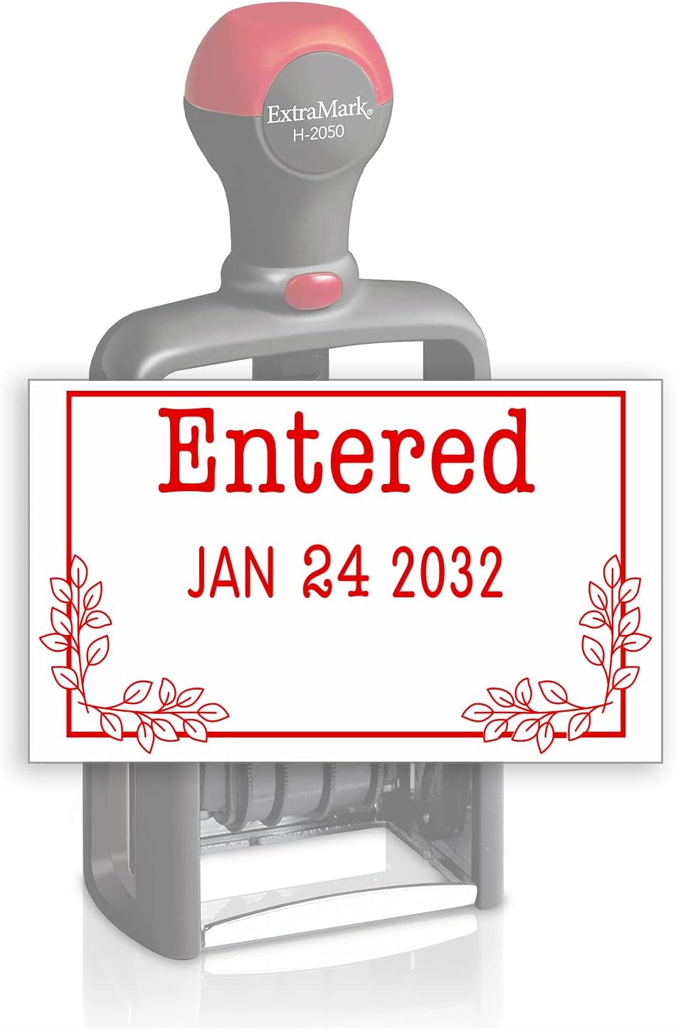 Amazon.com : Heavy Duty Style Office Date Stamp with Entered - Self ...