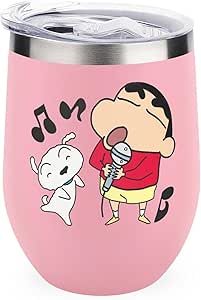 Amazon.co.jp: Crayon Shin-chan Wine Tumbler, Eggshell Cup, Mug, Thermos ...