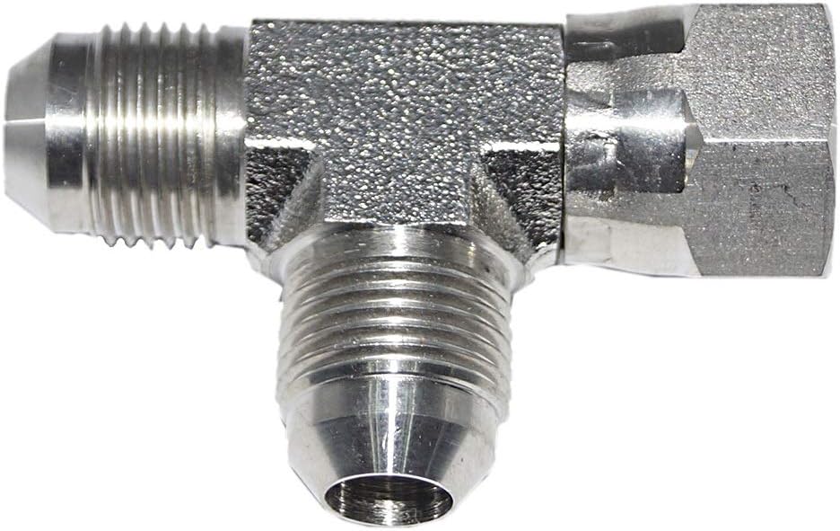 Amazon.com: RFS Stainless Steel SS316 JIC Female Adjustable Run Tee, 1 ...