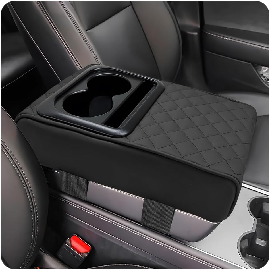 Amazon.com: Multifunctional Center Console Cover as Center Console Cup ...