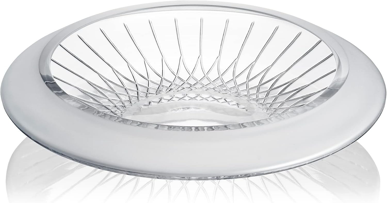 Amazon.com: Waterford Lismore Arcus Low Bowl, 12", Clear: Home & Kitchen