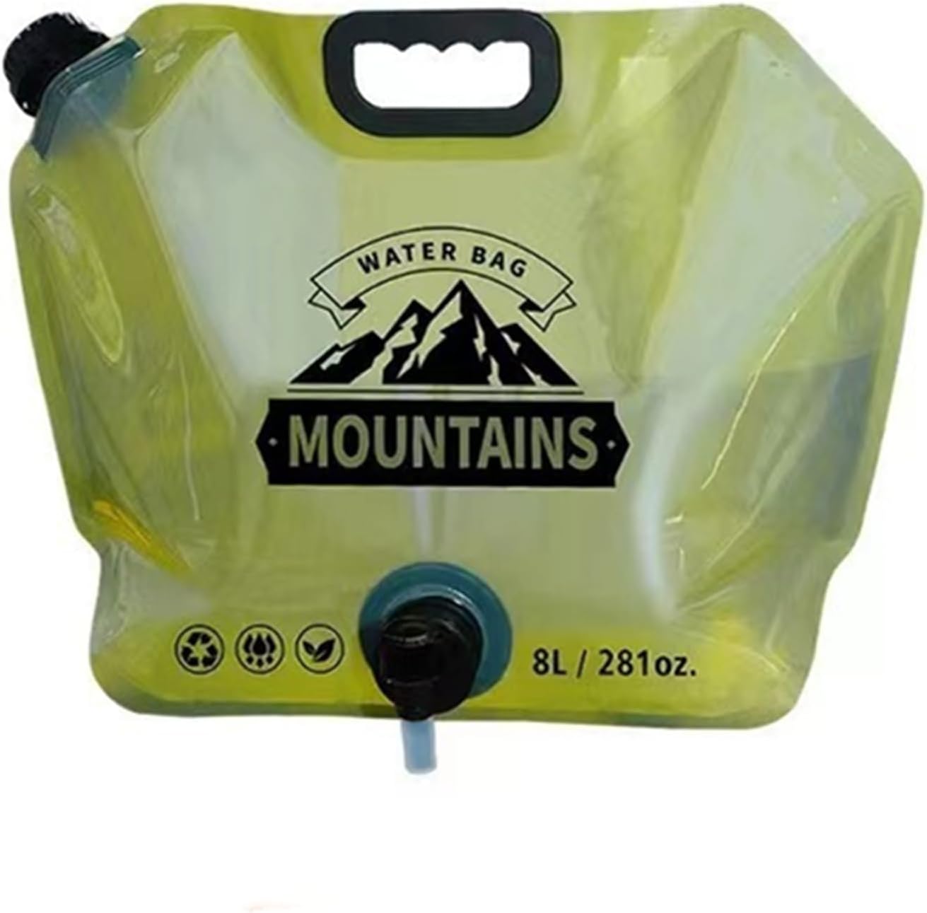 Amazon.com : Collapsible Water Container with Spigot, 2.1 Gallon BPA ...