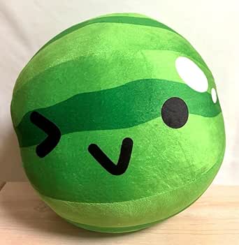Amazon.co.jp: Watermelon Game Watermelon Big Plush Toy : Toys & Games