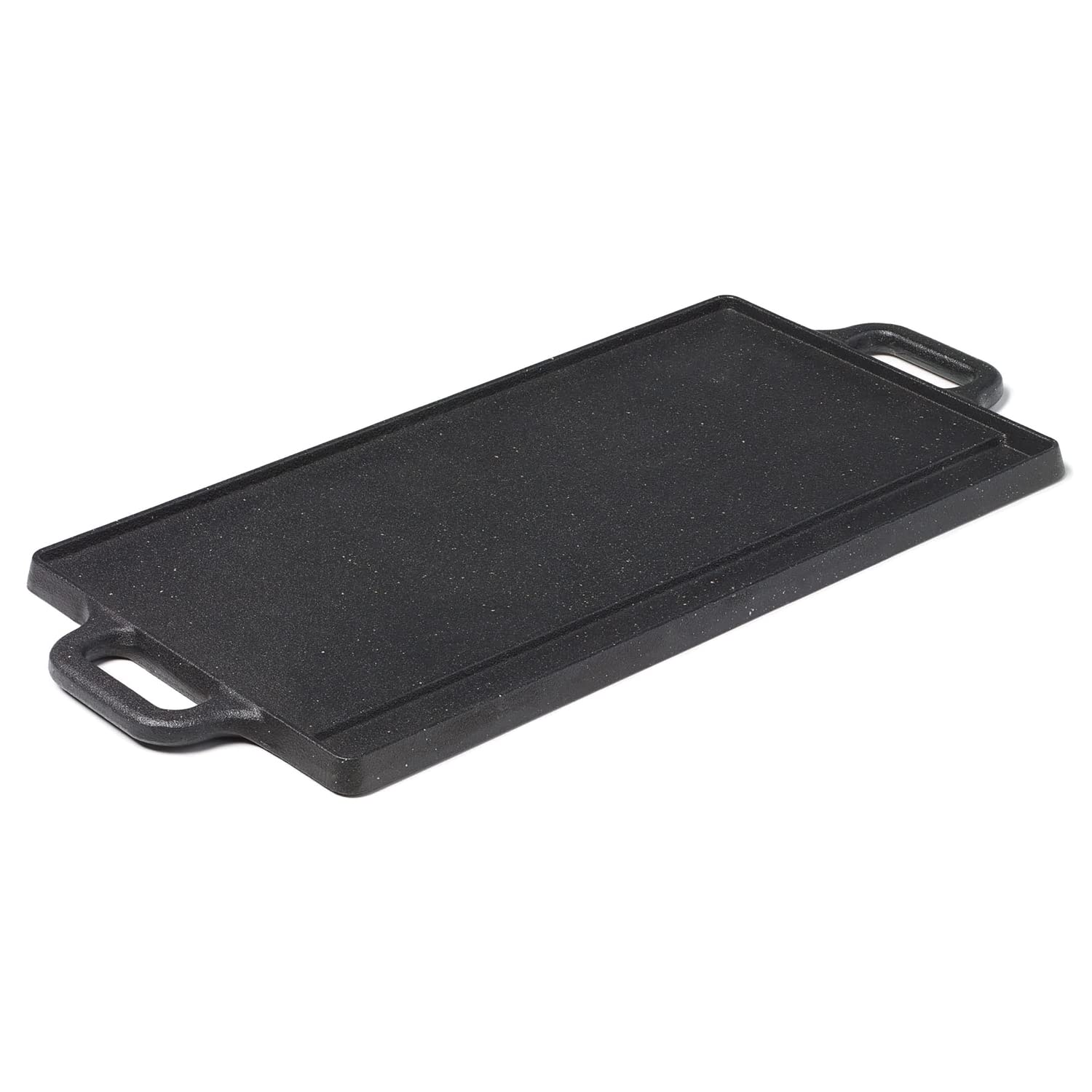 Snapklik.com : The Rock Cast Iron Reversible Grill/Griddle