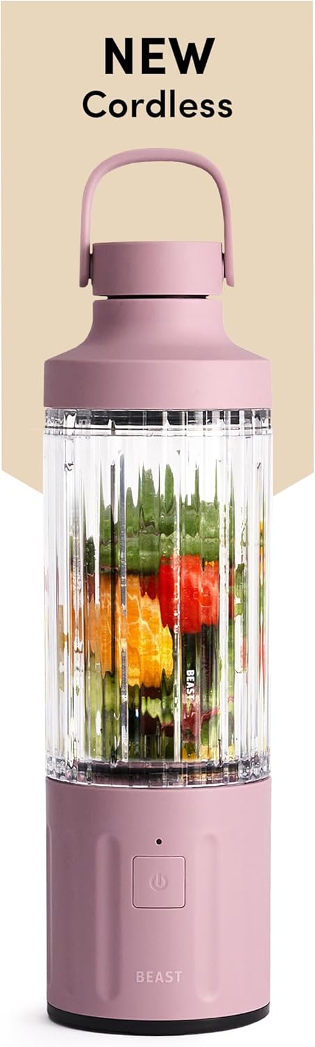 Amazon.com: Beast GO Cordless, Premium Portable Blender for Shakes ...