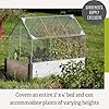 Amazon.com : Gardener’s Supply Company Chicken Wire Crop Coop ...