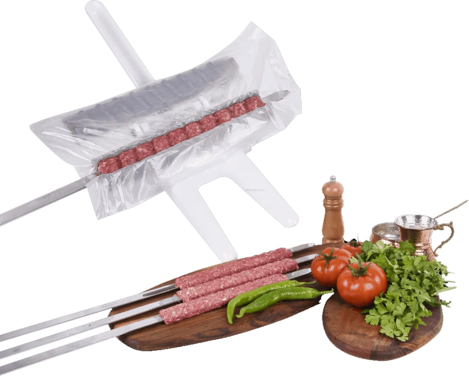 Amazon.com: Kebab Maker Ayla, Manual Kabob Press, Household Kebab Maker ...