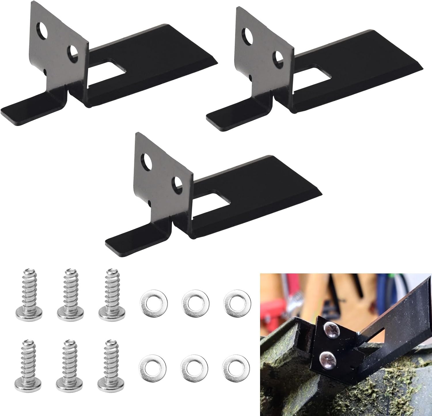 Amazon.com: 3 Pcs 638016003 String Trimmer Line Cut-Off Blade with ...