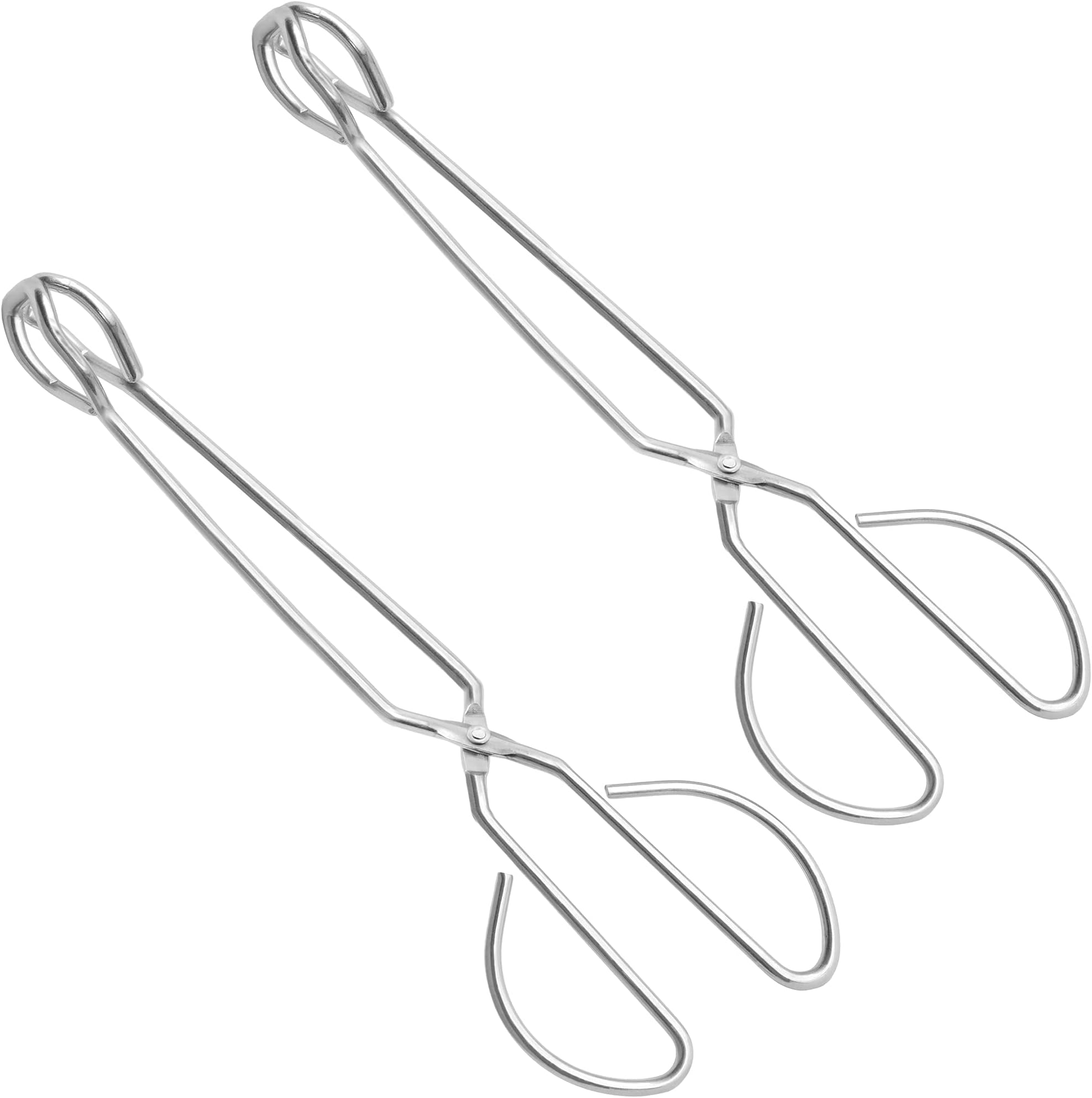Amazon.com: HINMAY Scissor Tongs 10-Inch and 13-Inch Set Heavy Duty ...