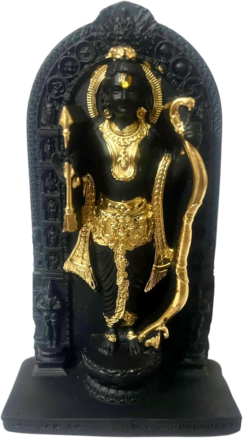Buy GJ Lord Ram Lalla Idol Figurine Statue for Home, Offic, Shop & Car ...