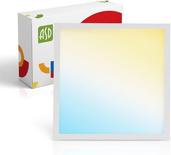 Amazon.com: ASD LED 12" Square Flush Mount Light | 24W 1820LM 3000 ...