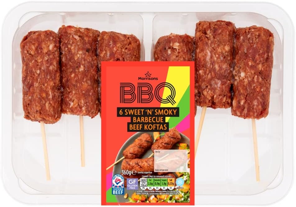 Morrisons Sweet And Smokey Bbq Koftas 360g : Amazon.co.uk: Grocery