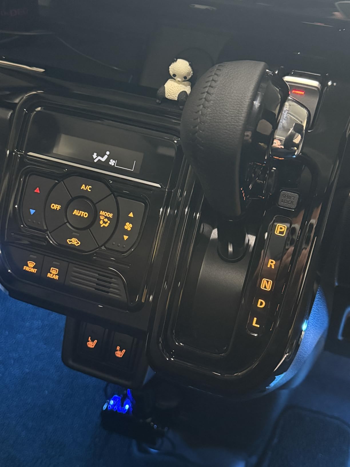 Amazon | Temiry 新型スペーシアカスタム スペーシア シフトパネルカバー MK54S MK94S専用アクセサリー内装 インテリアパネル ABS製 コンソールスイッチパネルカバー ...