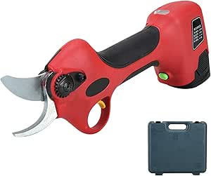 Amazon.com: 14.4V Cordless Electric Pruning Shears, with 2pcs Backup ...