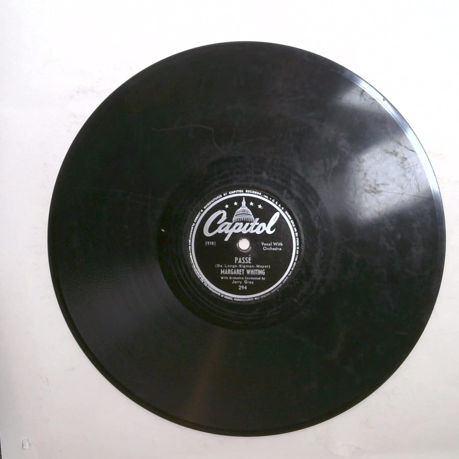 Amazon.com: For You, For Me, For Evermore / Passe (Capitol 294 10 ...