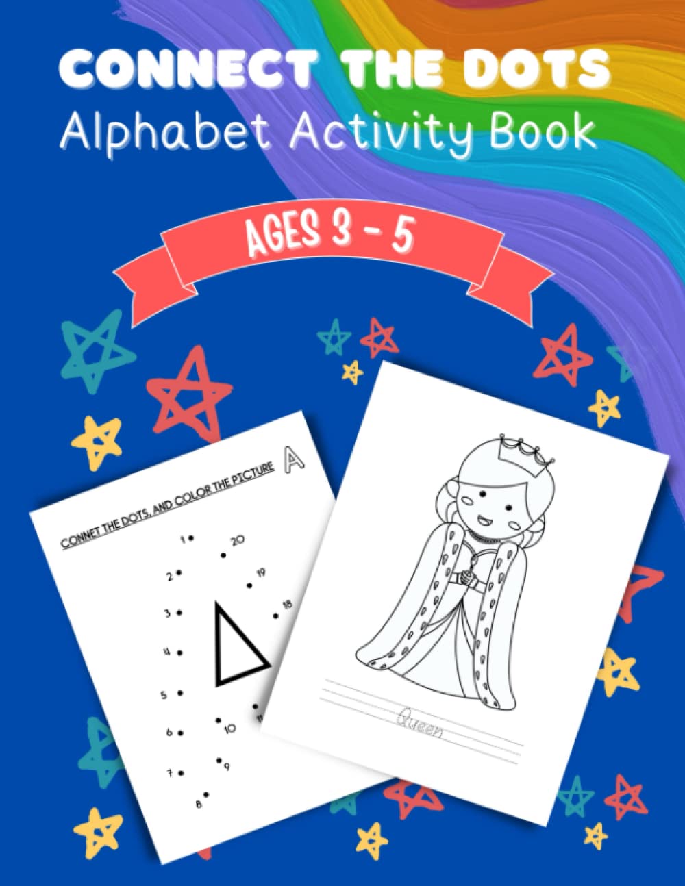 Connect The Dots - Alphabet Dot to Dot Activity Book, Ages 3 to 5 ...