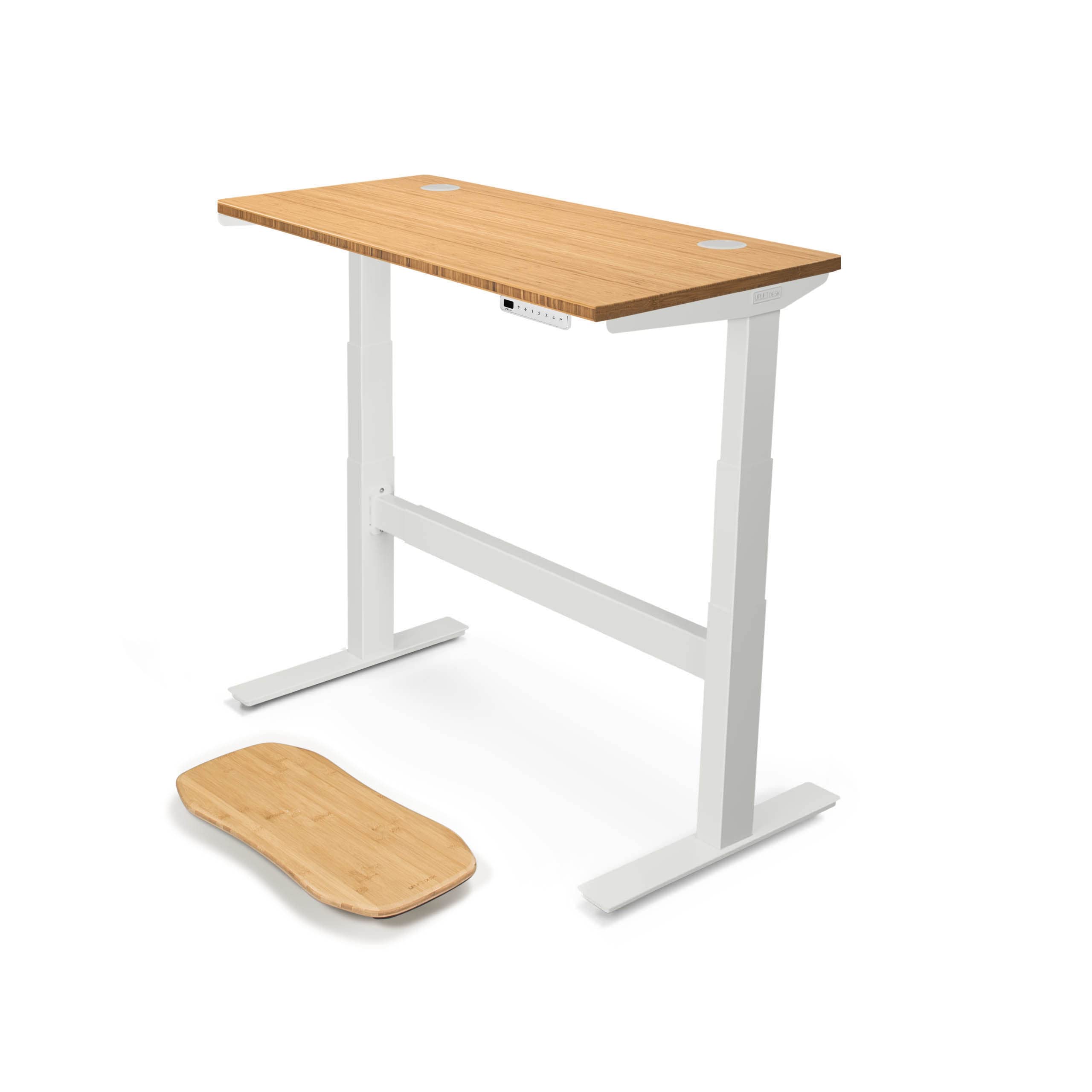 Amazon.com: Uplift Desk Bamboo (48 x 24 inch) Standing Desk 2-Leg V2 ...