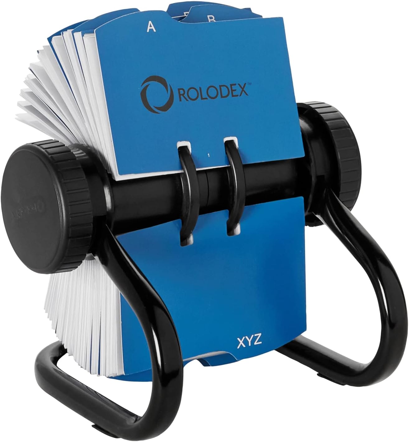 Rolodex Rotary Business card File Black Small : Amazon.co.uk ...