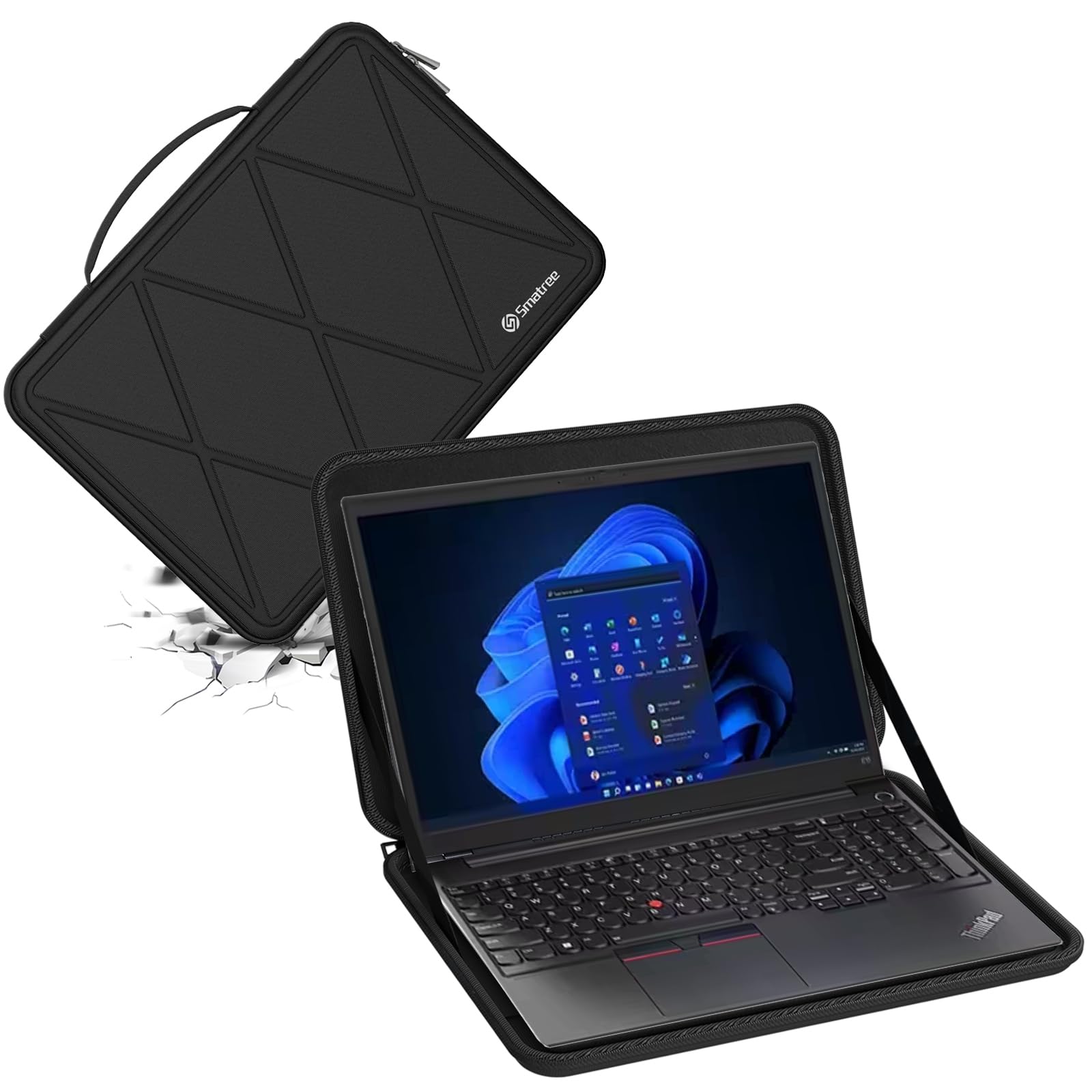 Amazon.com: Smatree Hard EVA Protective Sleeve Case Compatible for 15 ...