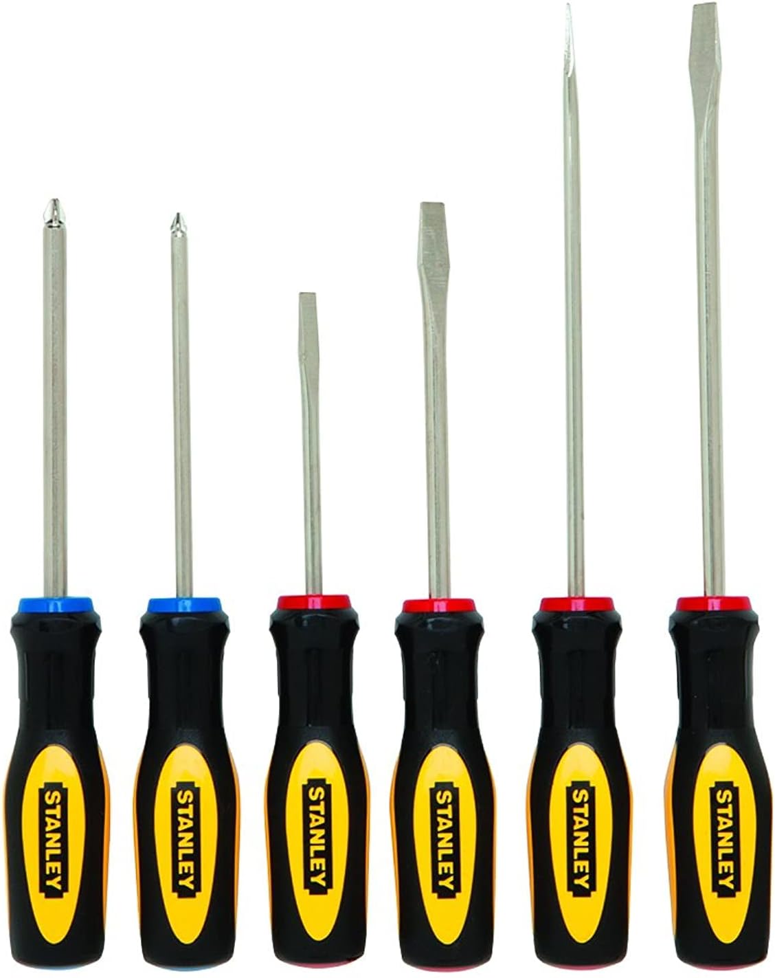 Stanley 60-060 Standard Fluted Screwdriver Set, 6-Piece : Amazon.ca ...