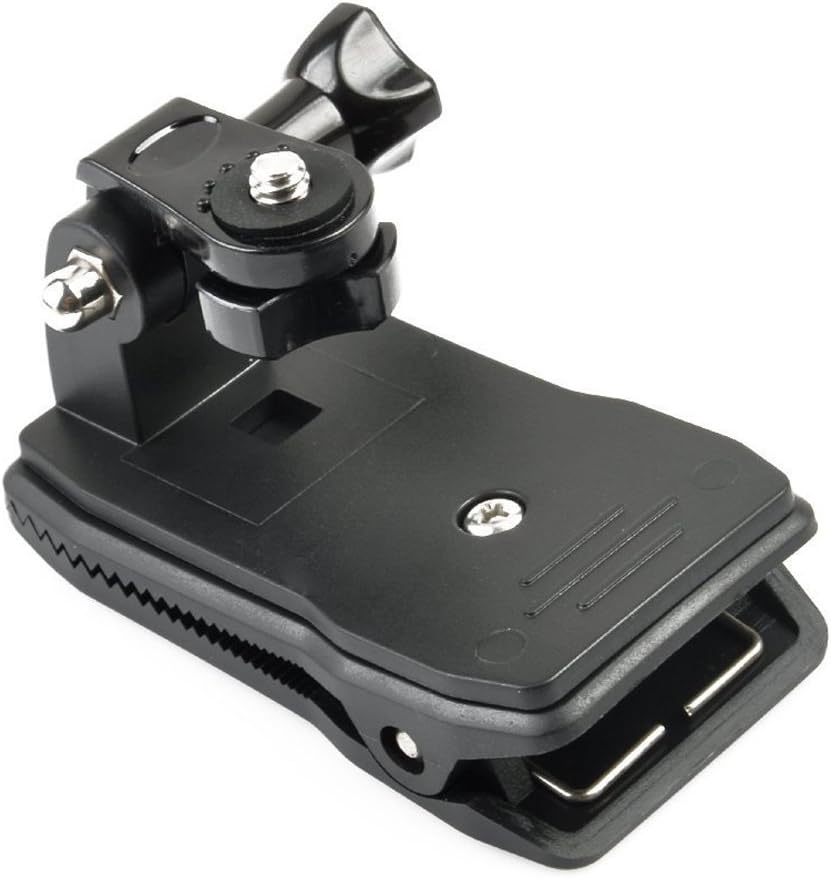 Amazon.com : 360 Degree Rotary Backpack Hat Rec-Mounts Clip Fast Clamp ...