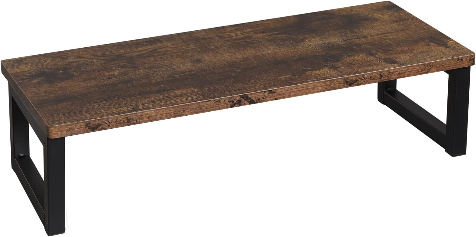 Ttap Oak Wood Monitor Stand / TV Desk Stand / PC Monitor Riser / Desk ...