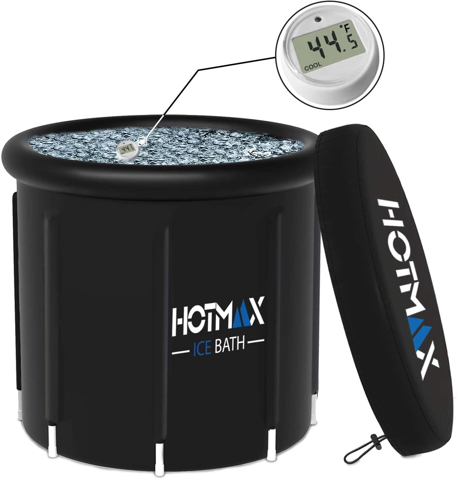 Amazon.com: Ice Bath Tub for Athletes XL Including Thermometer and Stop ...
