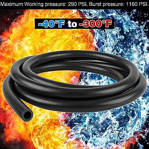 Snapklik.com : 20 Feet Fuel Line Hose, 3/16 Inch Inside Diameter NBR ...