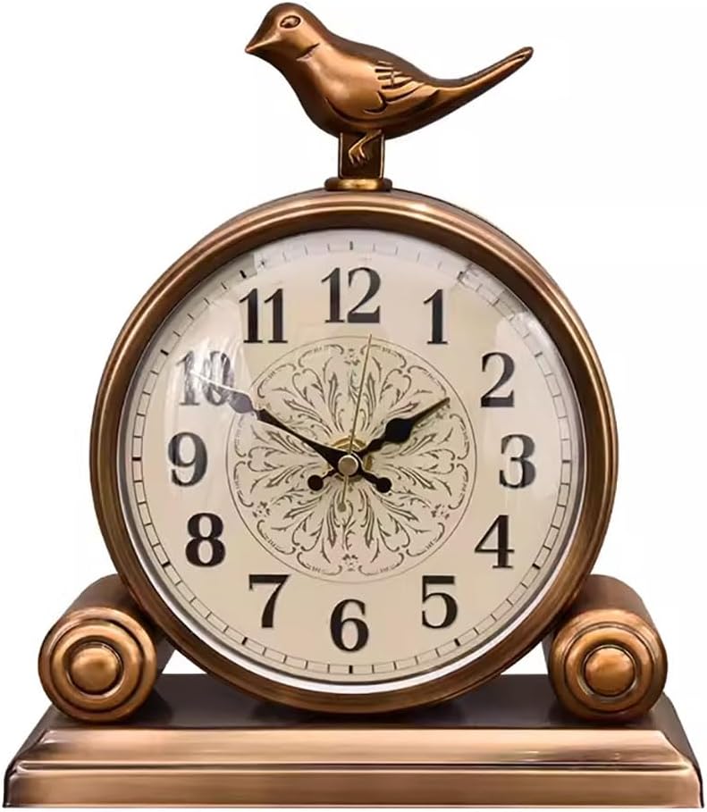 Amazon.com: Desk Clocks for Table Decor,Mantel Clock,Bedroom Clock ...