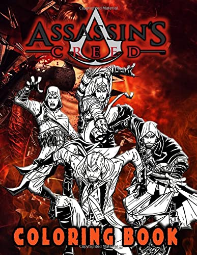 Assassins Creed Coloring Book: Assassins Creed Fantastic Coloring Books ...