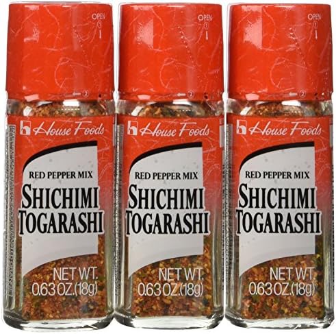 Amazon.com: House - Shichimi Togarashi ×3 sets- Japanese Mixed Chili ...