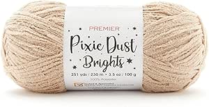 Amazon.com: Premier Pixie Dust Brights Yarn, 2096-18 Toffee