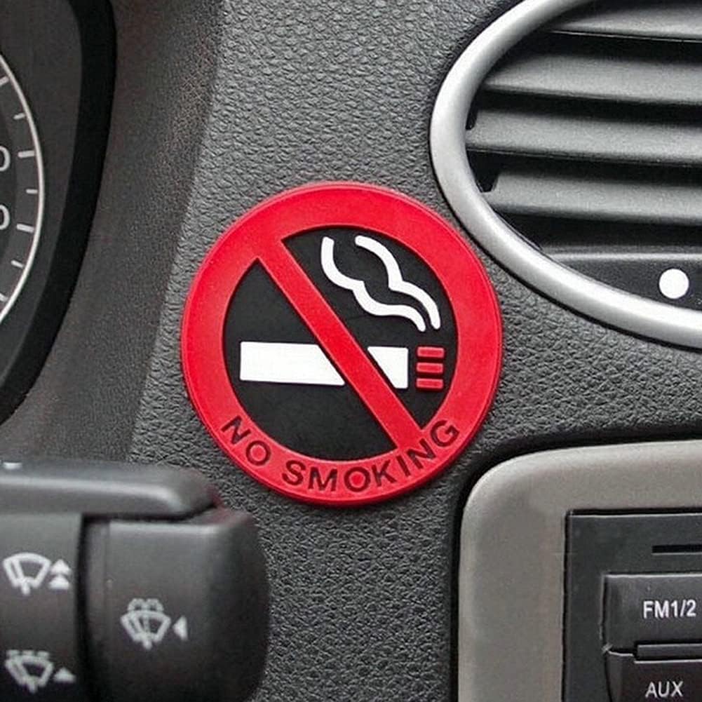 B71 3er Set 3D Aufkleber "NO Smoking" - Nichtraucher Pictogramm Sticker ...