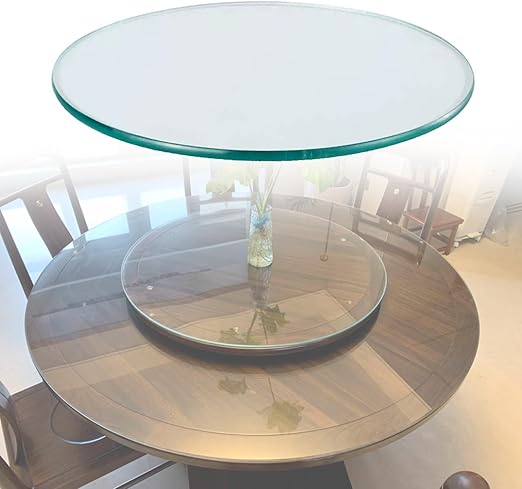 Round Transparent Table Top Glass DIY Glass Table Tops for Round Tables ...