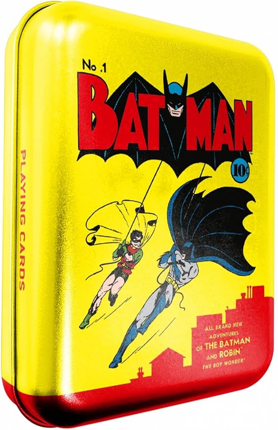 Amazon.com: Cartamundi DC Comics Batman Retro Comic Playing Cards in ...