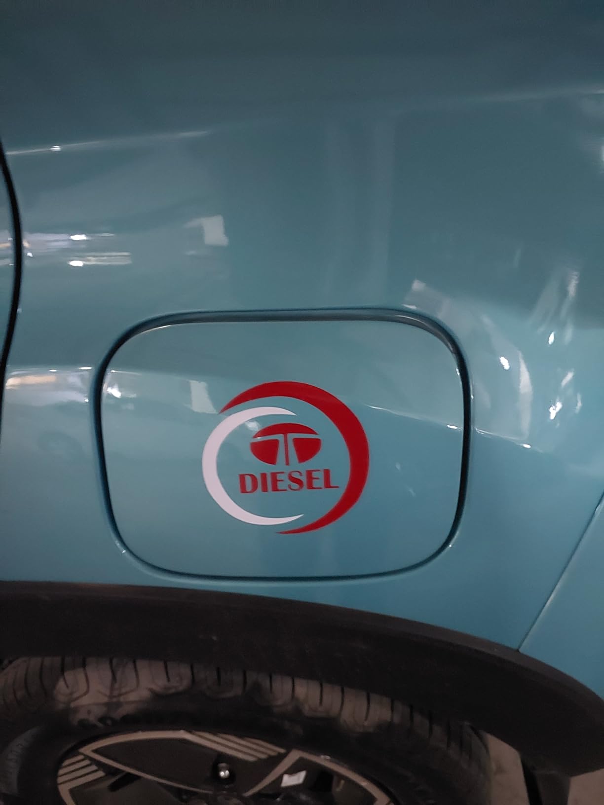 ISEE 360 Diesel sticker for car fuel lid tank side Vinyl Decal Diesel ...