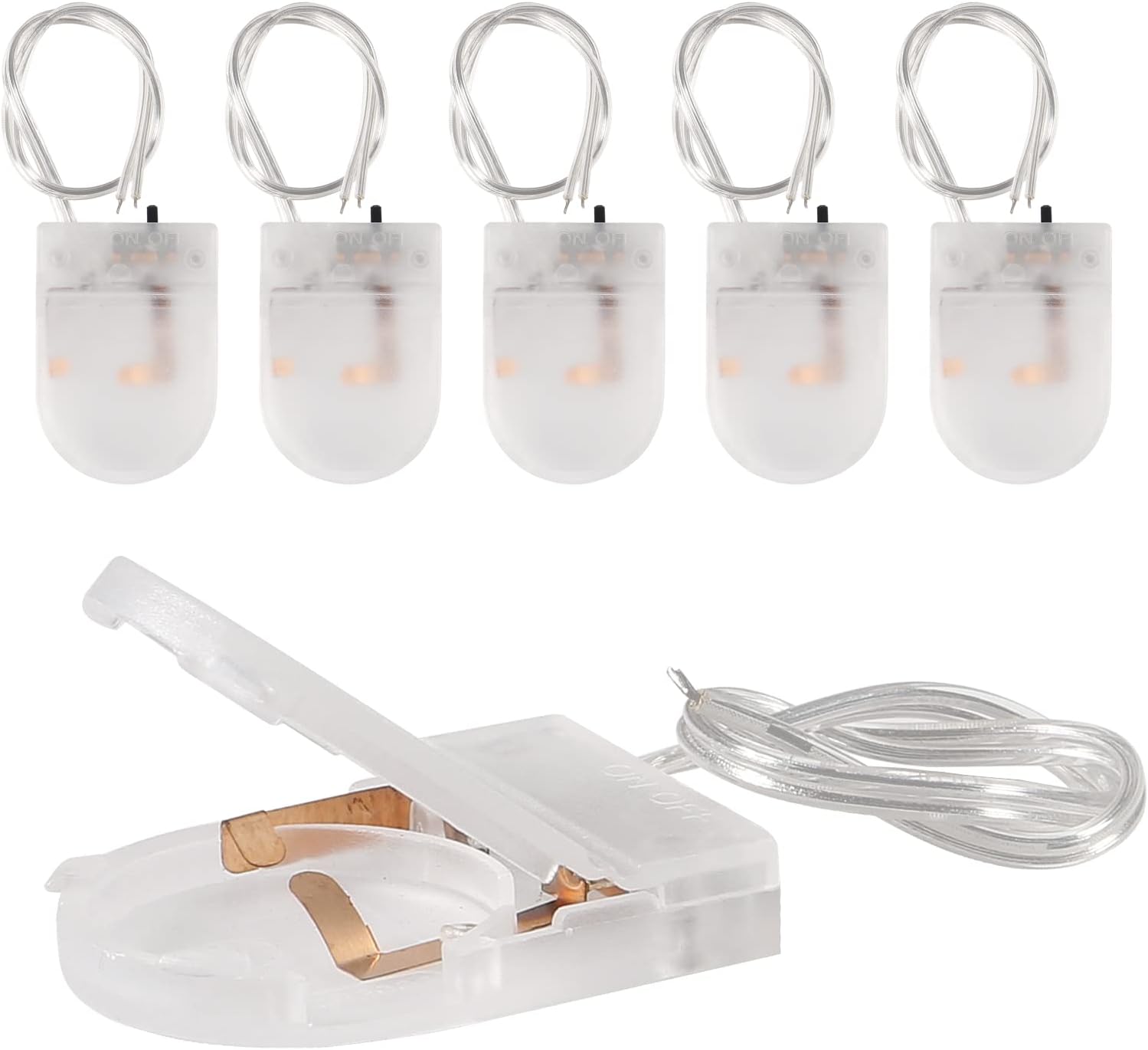 Amazon.com: BestTong Wire Lead Type 3V CR2032 Coin Cell Button Plastic ...