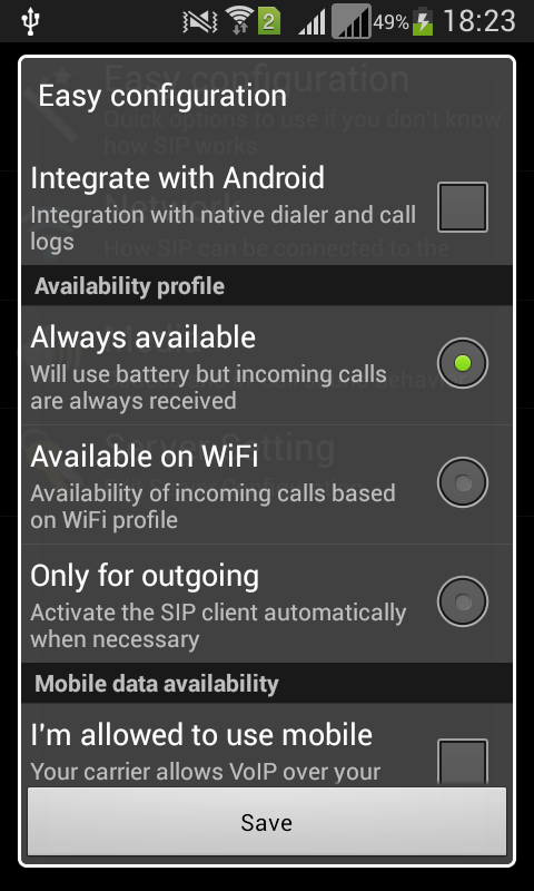 SIP Softphone:www.amazon.com:Appstore for Android