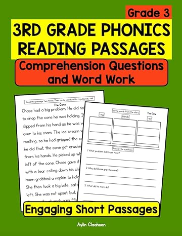 Amazon.com: 3rd Grade Phonics Reading Passages with Comprehension ...