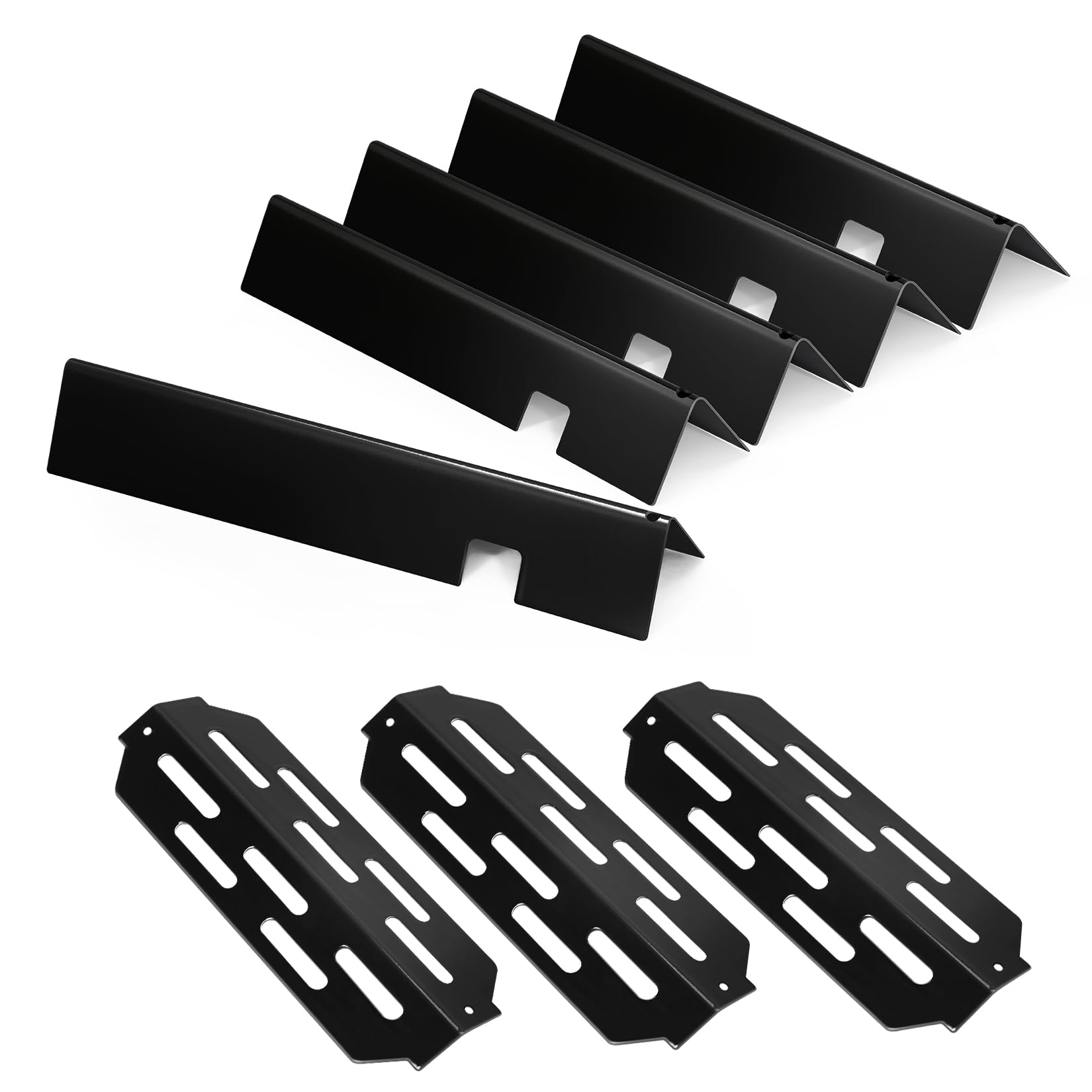 Amazon.com : Paayox 17" Flavorizer Bars and 66040 Heat Deflectors Grill Replacement Parts for ...