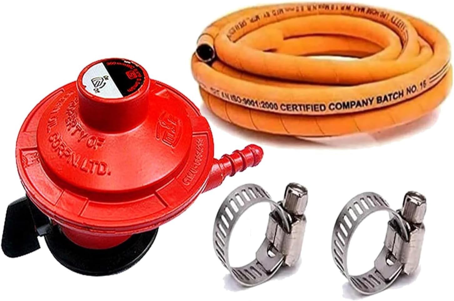 Prestige 1.5M LPG Rubber Hose Pipe with Reinforced Steel Wire, ISI ...