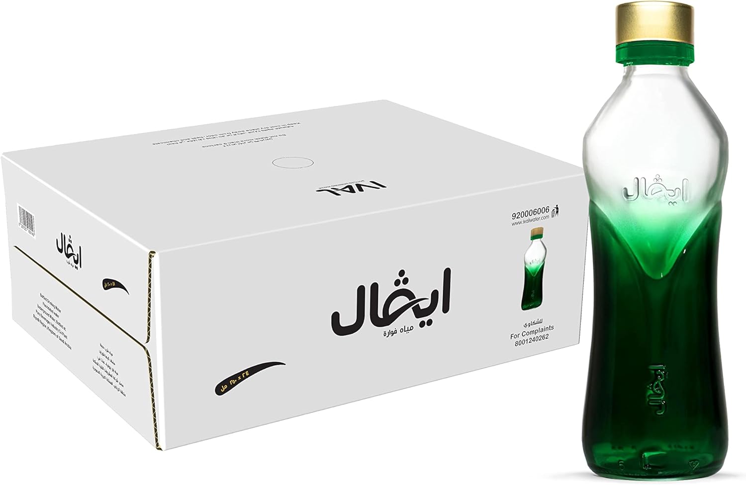 IVAL Glass Sparkling Water - 24 x 250ML : Buy Online at Best Price in ...