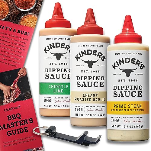 Snapklik.com : Kinders Dipping Sauce 3 Pack Bundle
