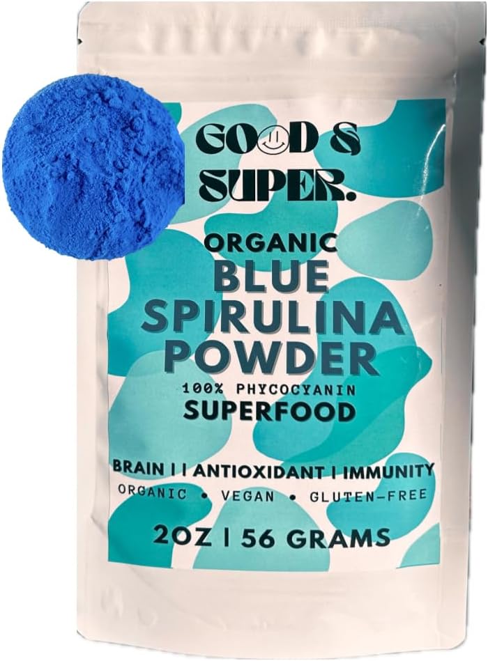 Amazon.com: FORCE FACTOR Organics Blues Superfood Powder for Stress ...