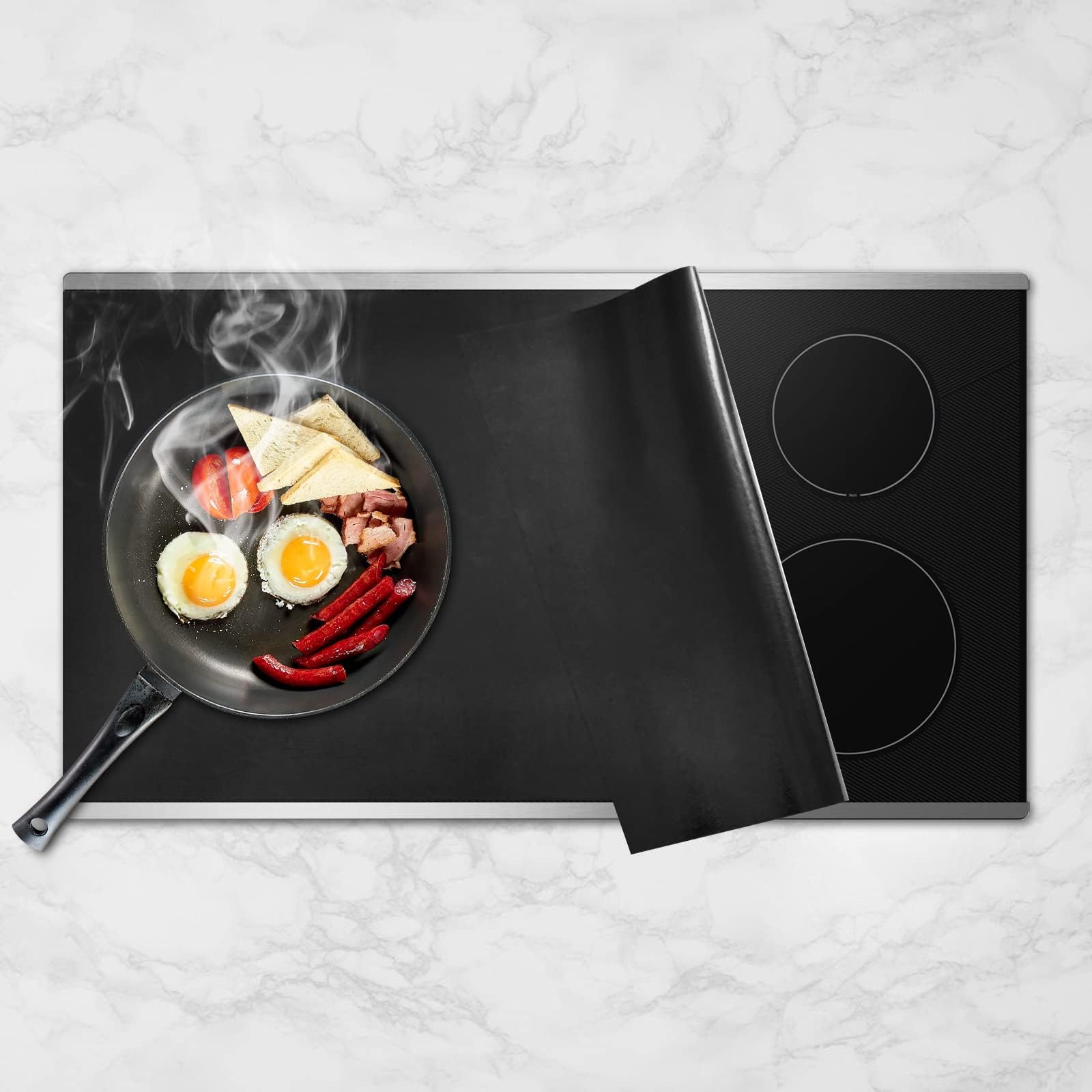 Amazon.com: Cook's Aid Induction Cooktop Protector Mat 20.4x30.7 In ...
